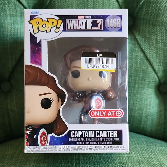 Funko | Toys | Funko Pop Captain Carter Figure | Poshmark